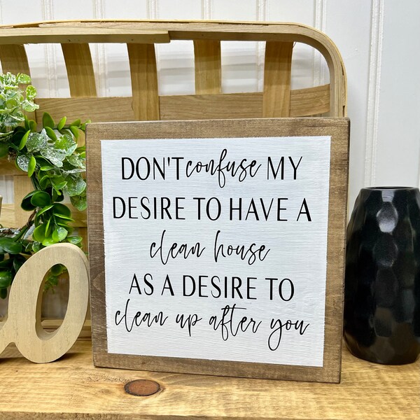 Clean up Kitchen Sign - Etsy