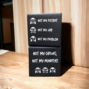 Custom Mini Wood Blocks Inspirational Blocks Home Decor Desk Decor ...