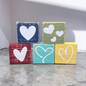 Be Kind Wood Blocks | Home Decor | Be Kind | Kindness Signs ...