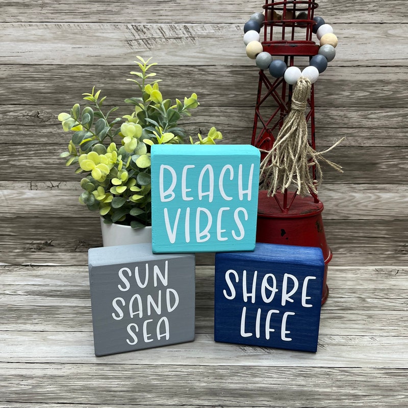 Beach Blocks - Etsy
