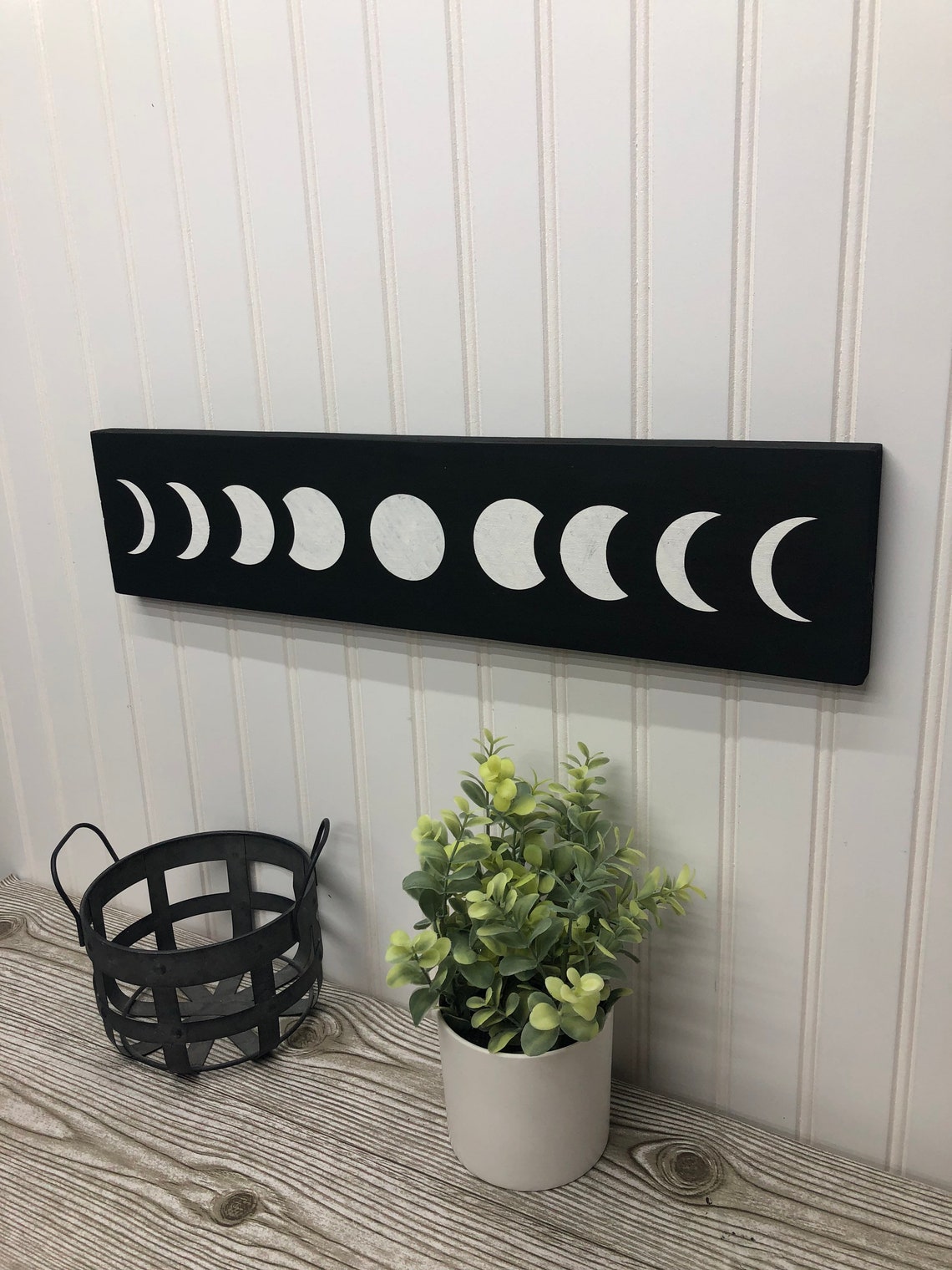 Phases of the Moon Wall Hanging Moon Home Decor Bedroom - Etsy