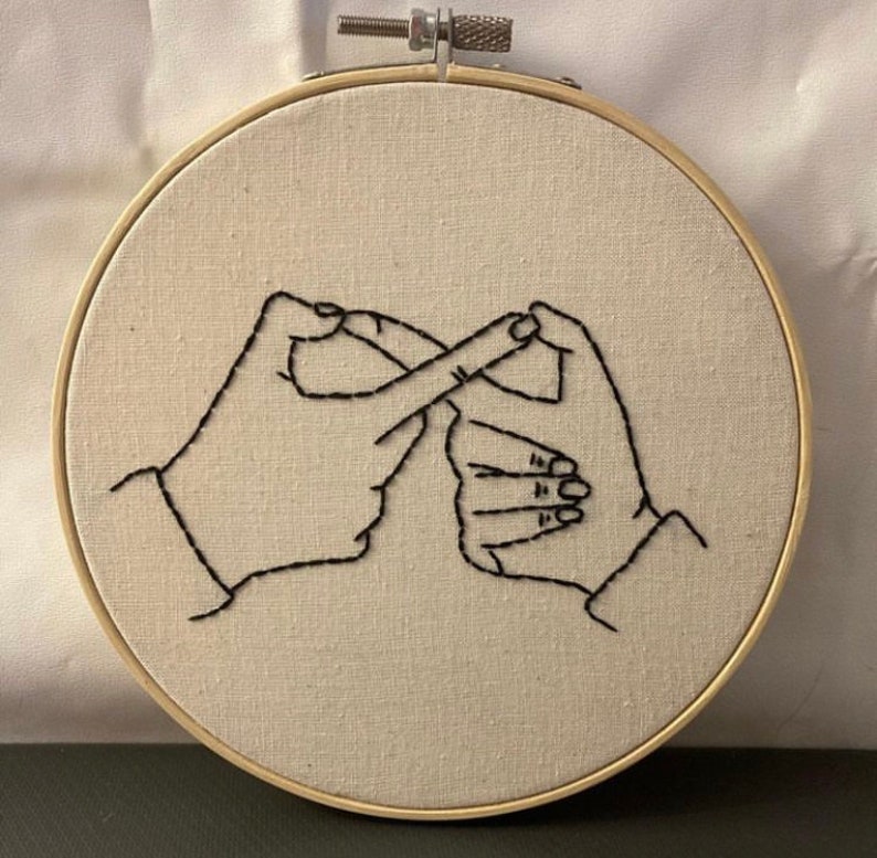 Infinity Hand Symbol Framed Art - Etsy