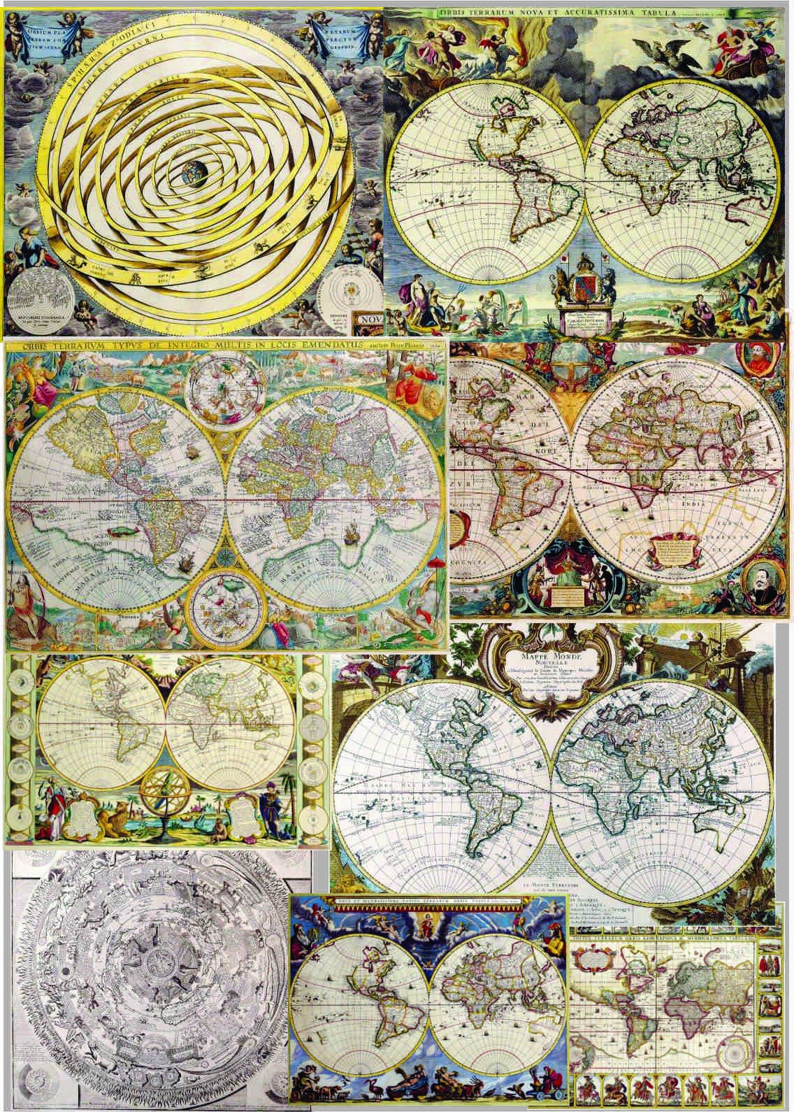 Large Set of 100 + Printable Vintage Maps -printable Art Poster-high ...