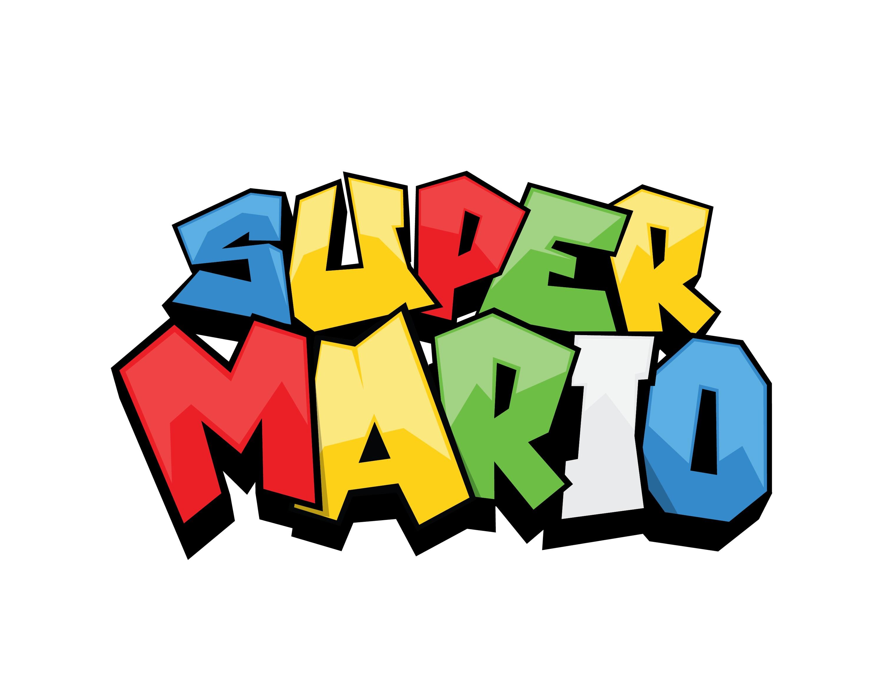 Custom Super Mario Name, Custom Name in Mario Graffiti Style Font SVG ...
