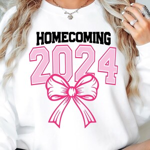 Homecoming 2024 Svg Png Coquette Bow Svg Homecoming Svg Png Hoco Png ...