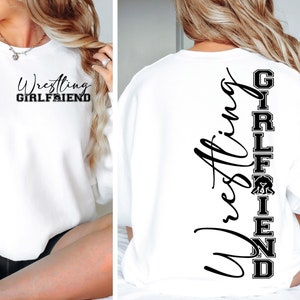 Wrestling Girlfriend SVG Png Wrestling Girlfriend PNG Svg Wrestling ...