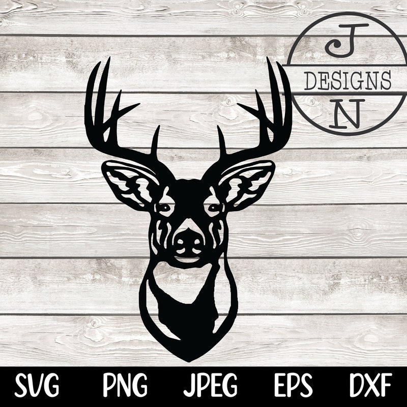Whitetail Deer Svg - Etsy