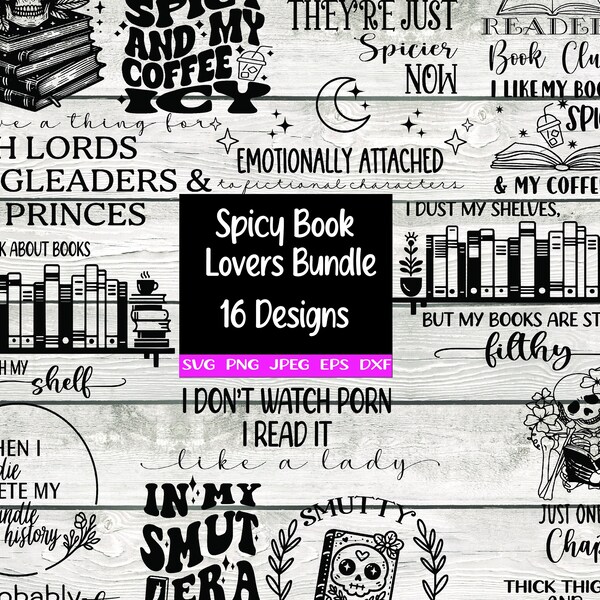 Spicy Moms Book Club Svg / Reader Svg / Bookish Svg / Book Svg / Wavy ...