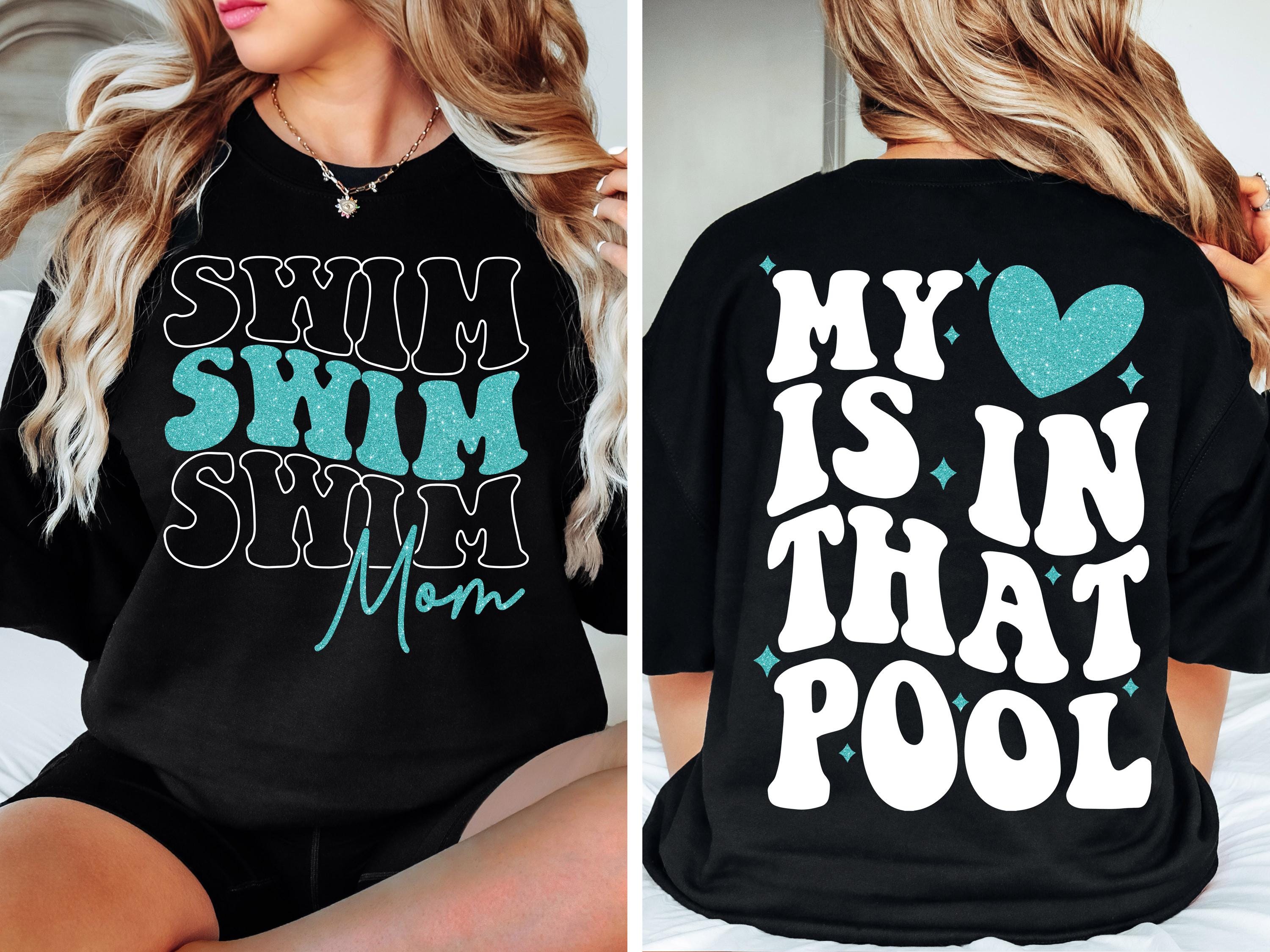 Swim Mom SVG Png Swim Mom PNG Svg Swim Mom Shirt Design Png Svg Dfx Eps ...