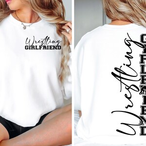 Wrestling Girlfriend SVG Png Wrestling Girlfriend PNG Svg Wrestling ...