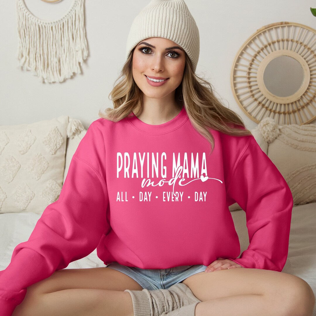 Praying Mama Mode SVG PNG This Mama Prays Svg Mom Svg Jesus Svg ...