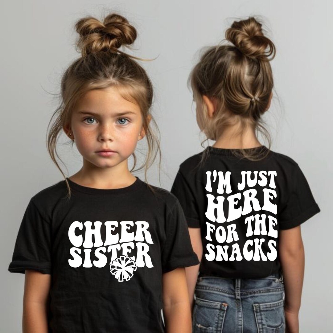 Cheer Sister SVG PNG, Cheer Sister Shirt Svg Cheer Sister Era Svg Game ...
