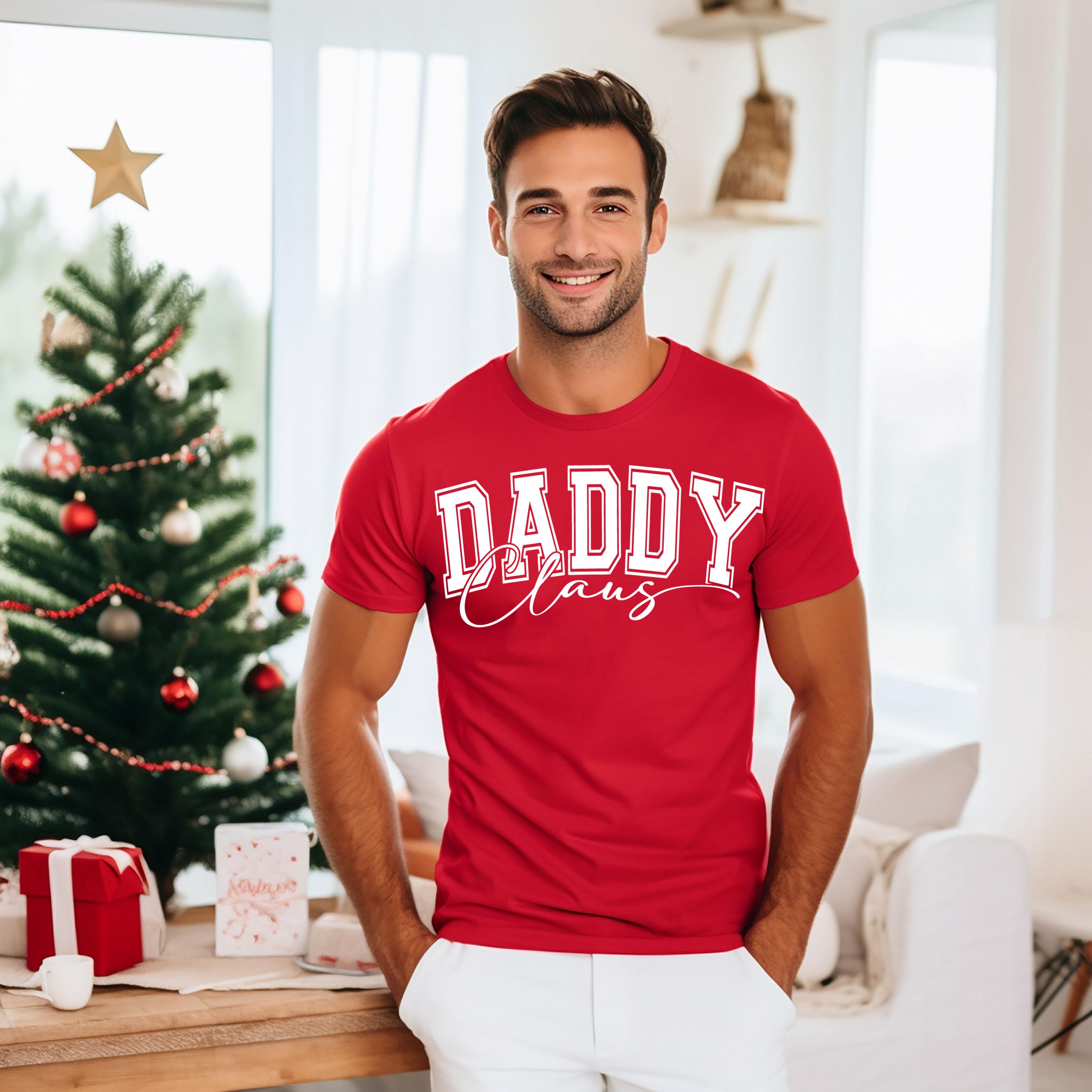Daddy Claus SVG PNG Chirstmas Svg, Christmas Shirt Svg, Christmas Daddy ...