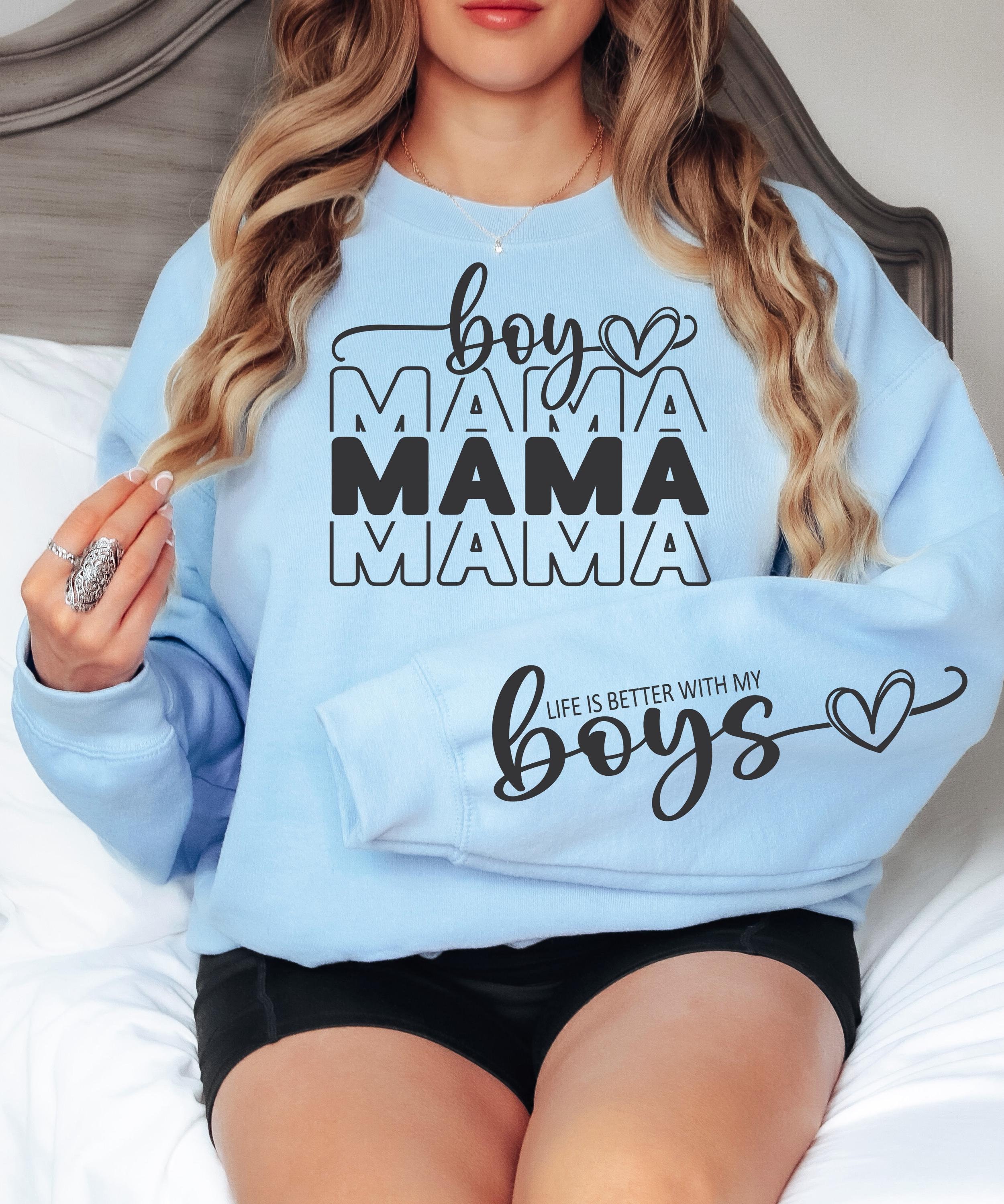 Boy Mama Svg Boy Mama Png, Boy Mom Png Svg, Mom Shirt Design Svg Cut ...