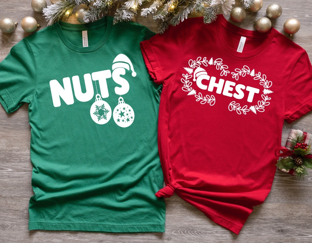 Chest Nuts Svg Christmas Shirt T-shirt Design Pdf DTF PNG Digital File ...
