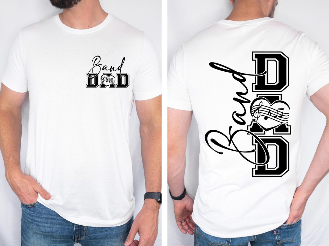 Band Dad SVG Band Dad PNG Marching Band Dad Shirt Design Drumline Dad ...