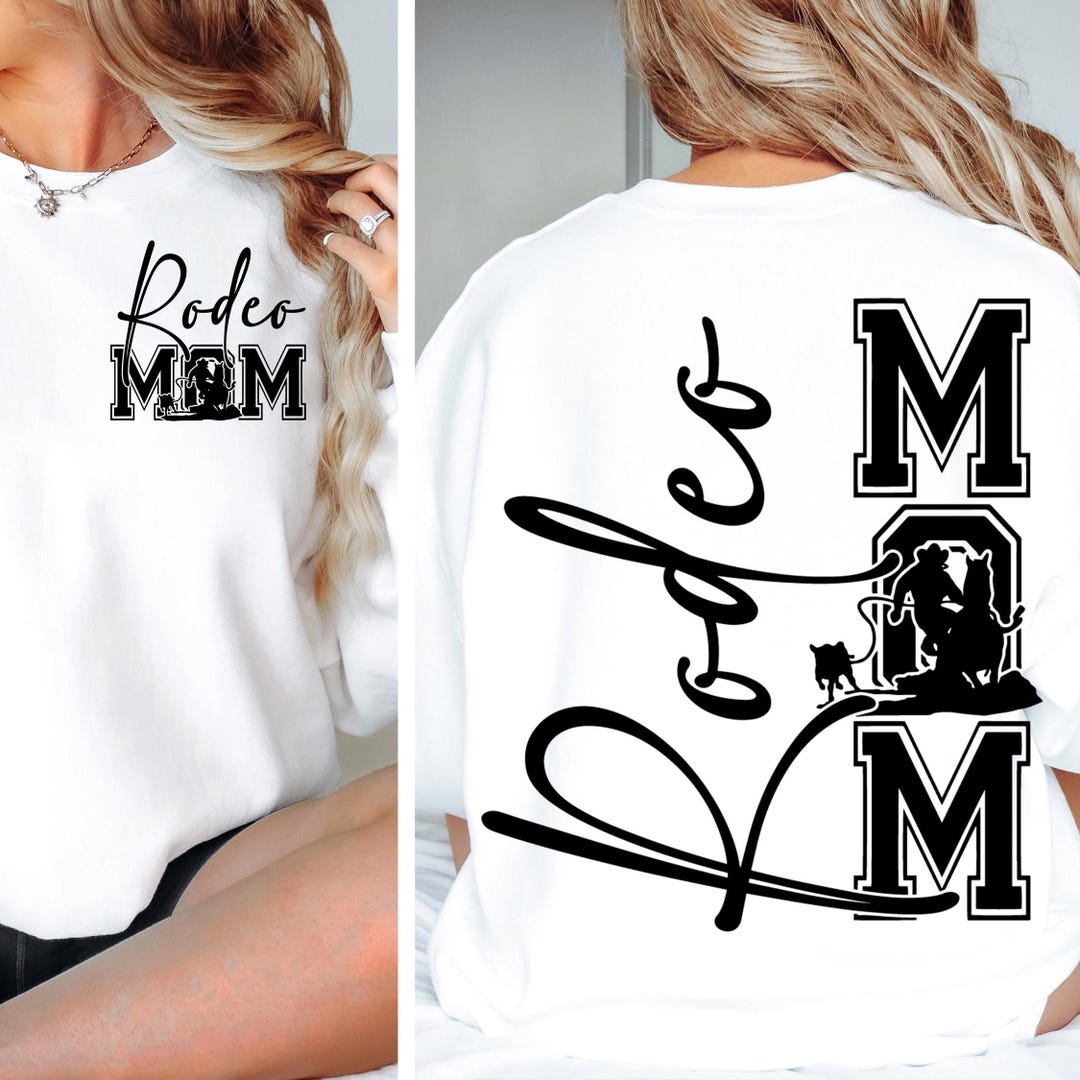 Rodeo Mom SVG PNG Rodeo Svg Rodeo Mom Shirt Car Decal Rodeo Mom Calf ...