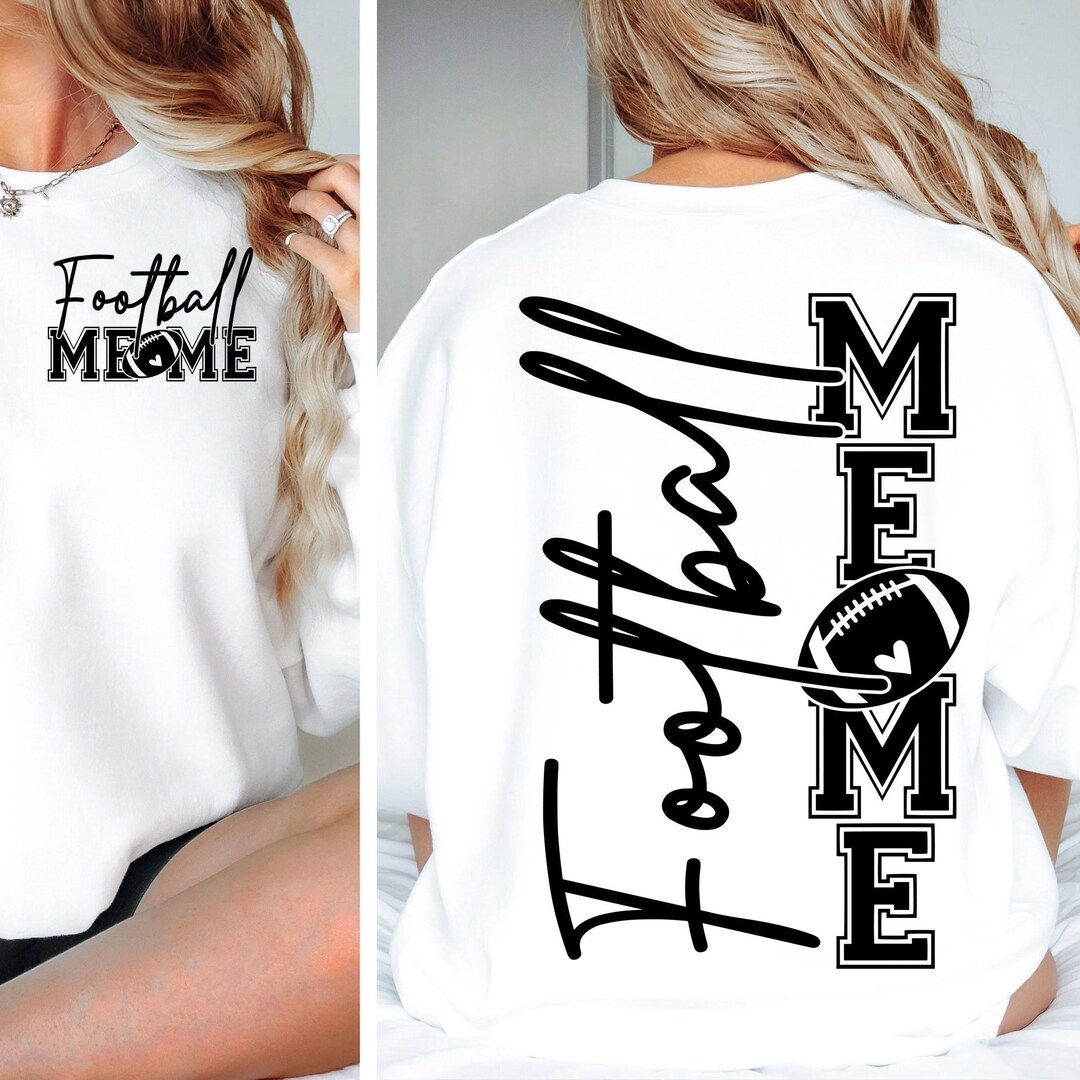 Football Meme SVG PNG, Football Grandma Shirt Svg, Football Svg ...