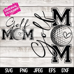 Golf Mom SVG PNG Golf Svg Golf Png Golf Mom Shirt Digital Image Instant ...