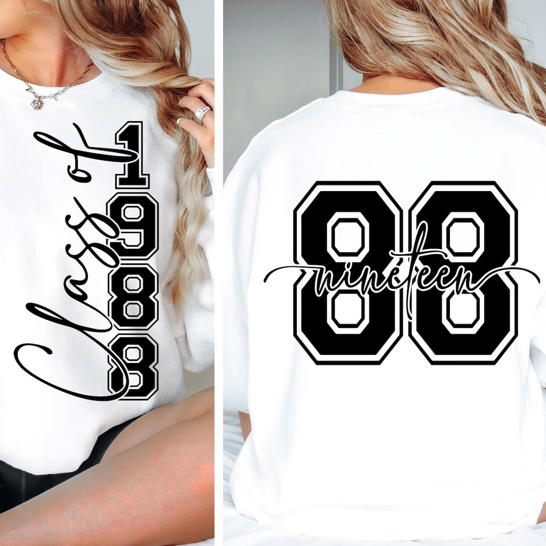 Class of 1988 SVG Png Class Reunion 1988 PNG Senior Class of 1988 Svg ...