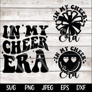 In My Cheer Era SVG PNG Cheer Svg Cheer Png Cheer Era Svg Cheer Shirt ...