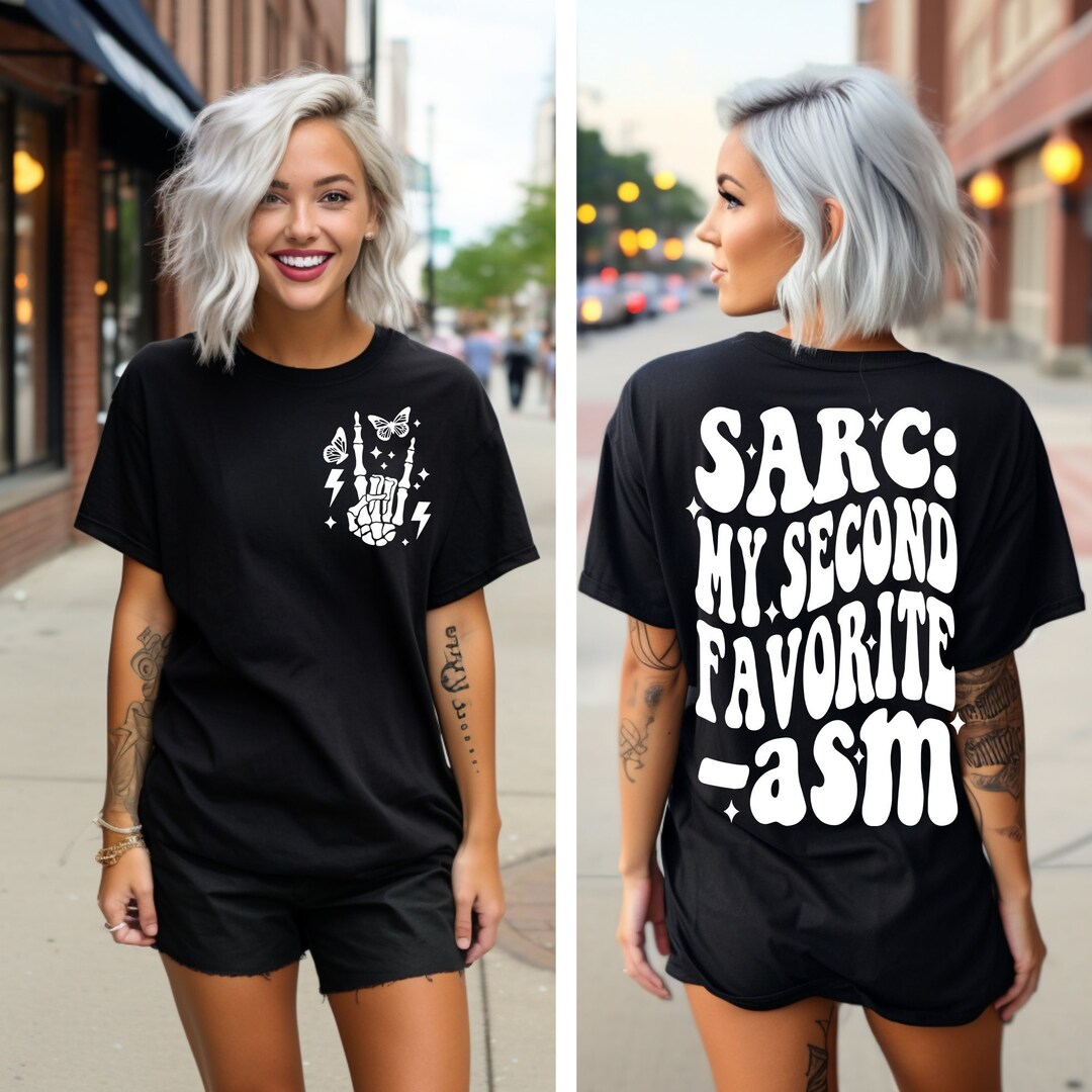Sarc: My Second Favorite -asm SVG PNG Funny Quote Sassy Svg Sarcastic ...