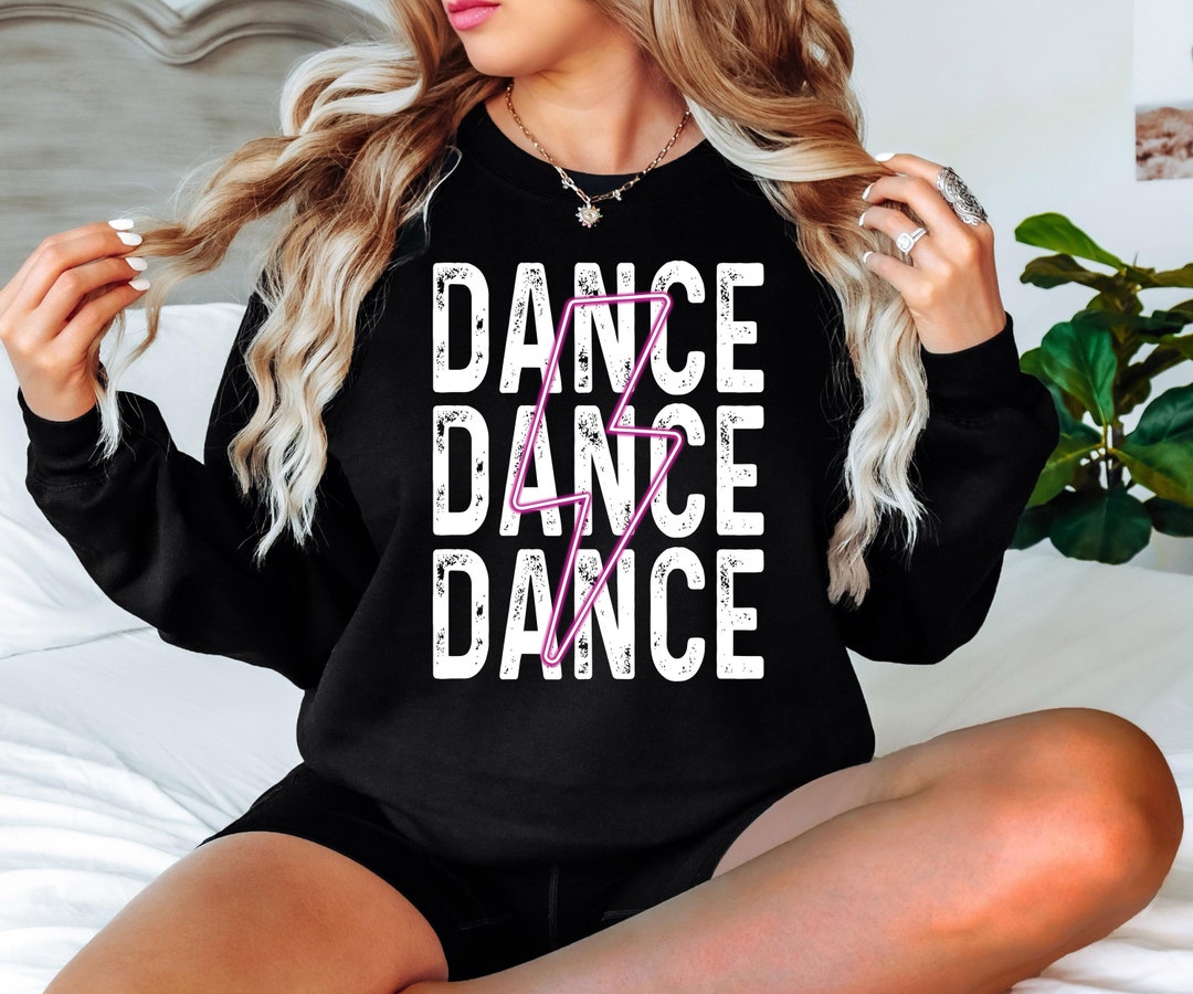 Dance Png Neon Lighting Bolt Dance Shirt Design PNG Digital File ...