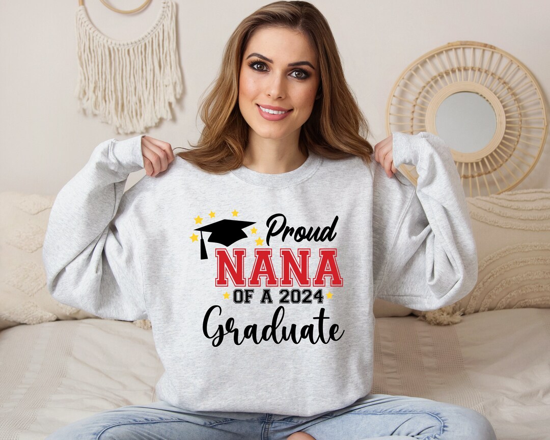 Proud Nana of a 2024 Graduate Svg Png Senior Nana 2024 SVG Png, Class ...