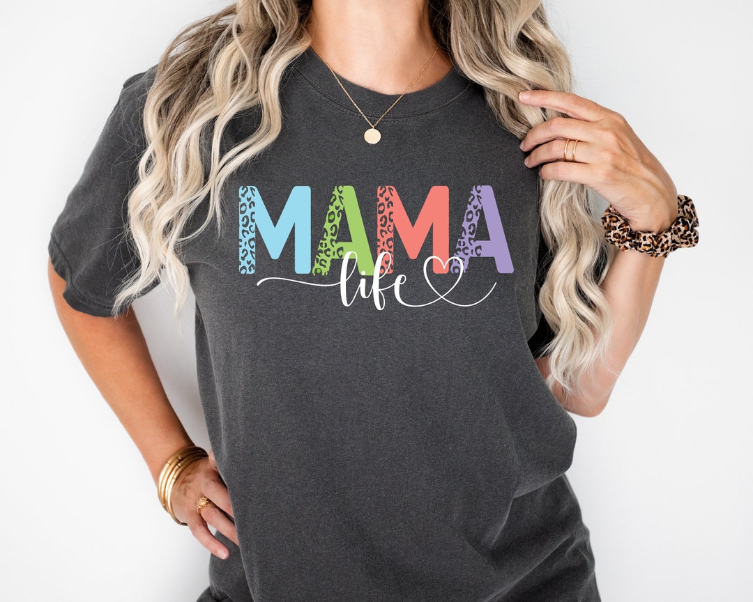 Mama Life Svg, Mama Life PNG, Leopard Mama Svg, Leopard Mom Png ...