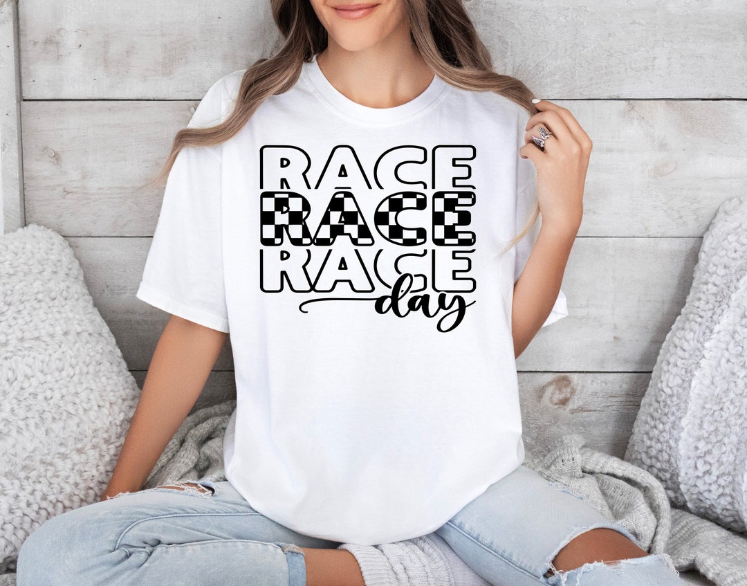 Race Day SVG PNG, Race Day Vibes Svg, Game Day Svg, Race Day Checkered ...