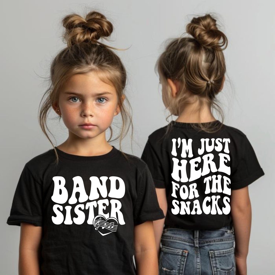 Band Sister SVG Band Sister PNG Marching Band Sister Shirt Design Band ...