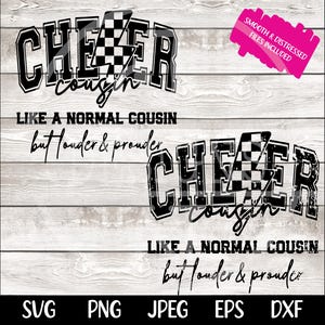 Cheer Cousin SVG PNG, Cheer Cousin Shirt Svg Cheer Cousin Era Svg Game ...