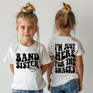 Band Sister SVG Band Sister PNG Marching Band Sister Shirt Design Band ...