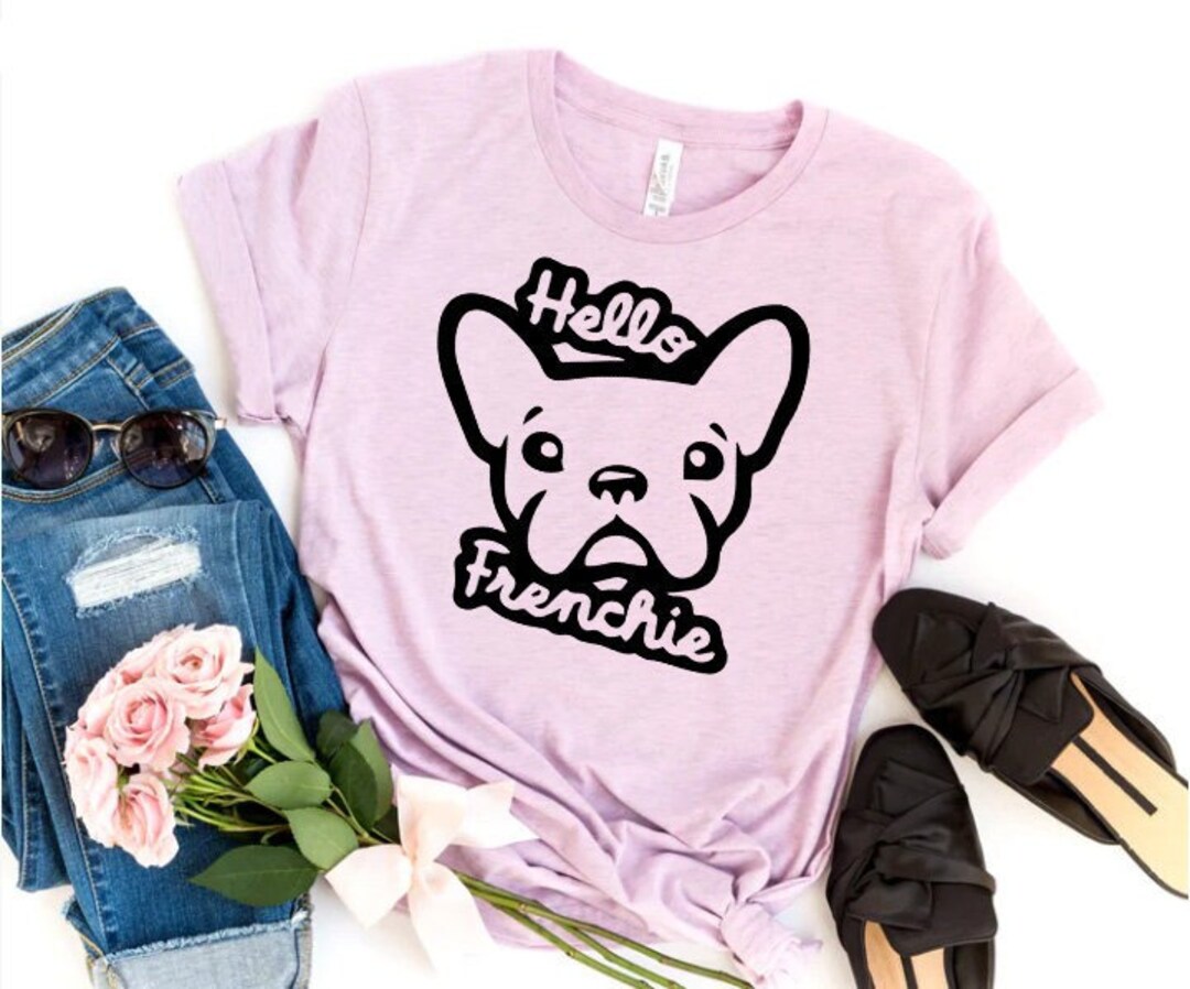 Frenchie Mama SVG Png Hello Frenchie Svg Png Frenchie French Bulldog ...