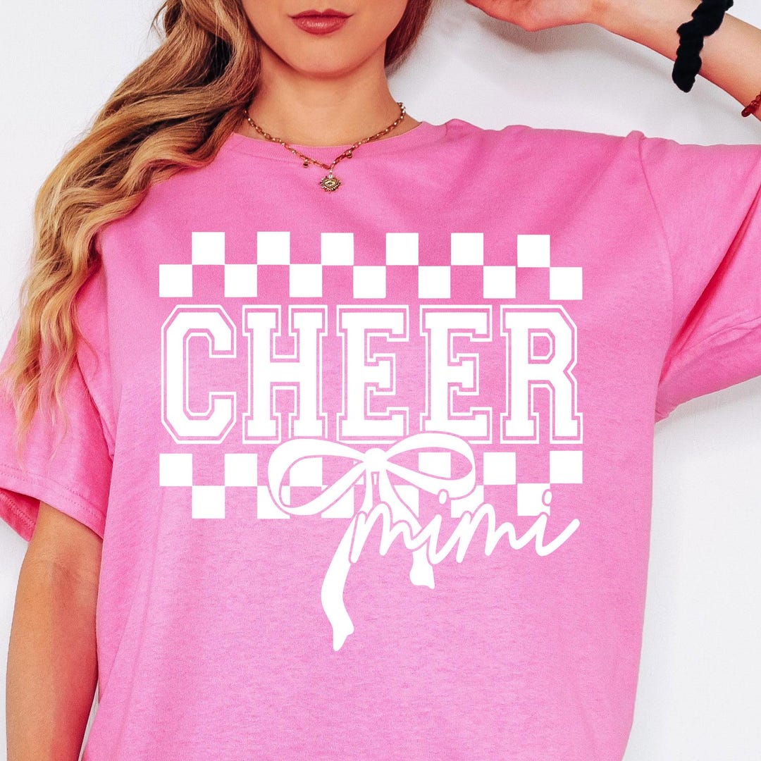 Cheer Mimi SVG Cheer Mimi PNG Coquette Cheerleader Cheer Competition ...