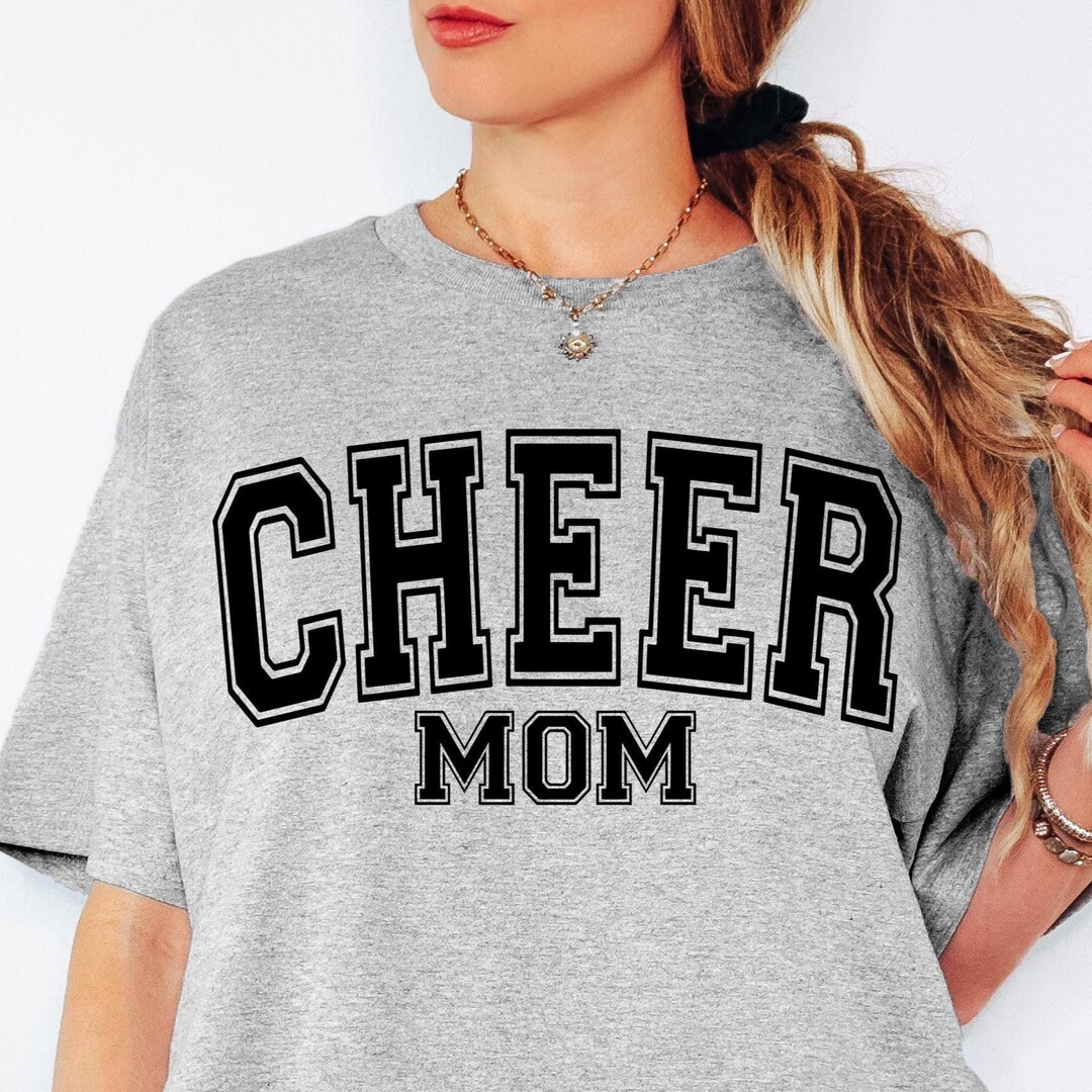 Cheer Mom SVG Cheer Mom Jersey Font Svg Cheer Mom Varsity Svg Cheer Mom ...