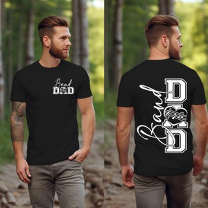 Band Dad SVG Band Dad PNG Marching Band Dad Shirt Design Drumline Dad ...