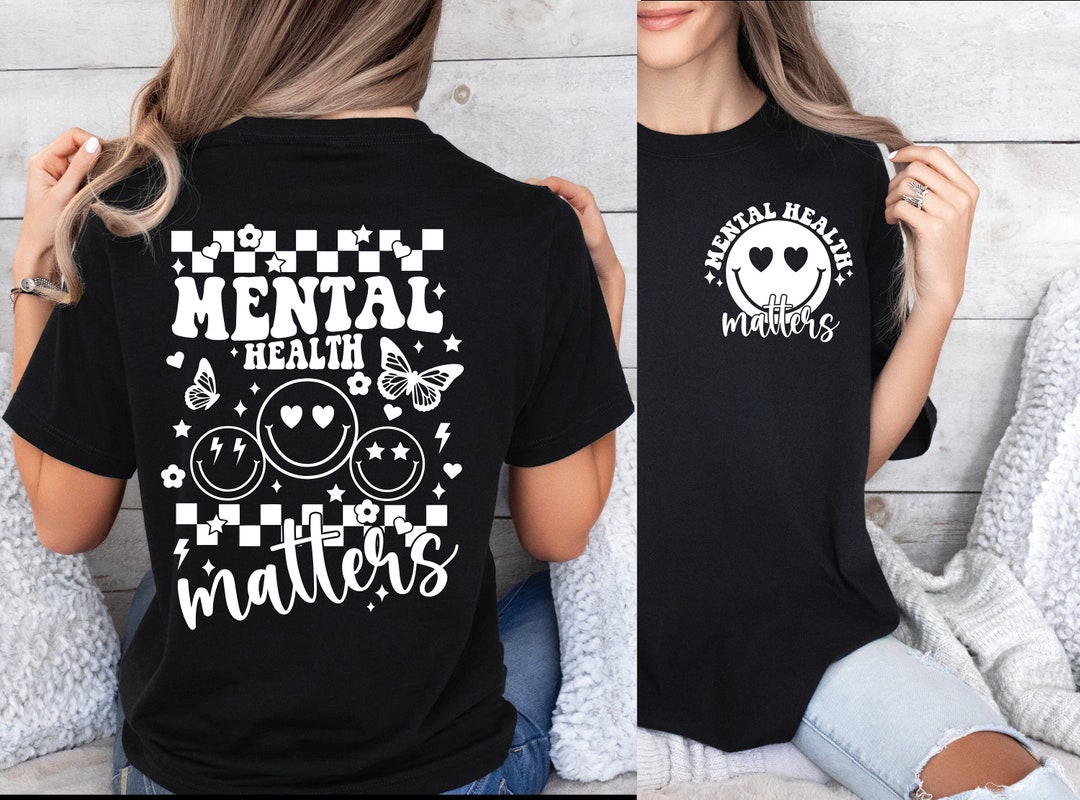 Mental Health Matters SVG PNG, Mental Health Awareness Svg, Positive ...