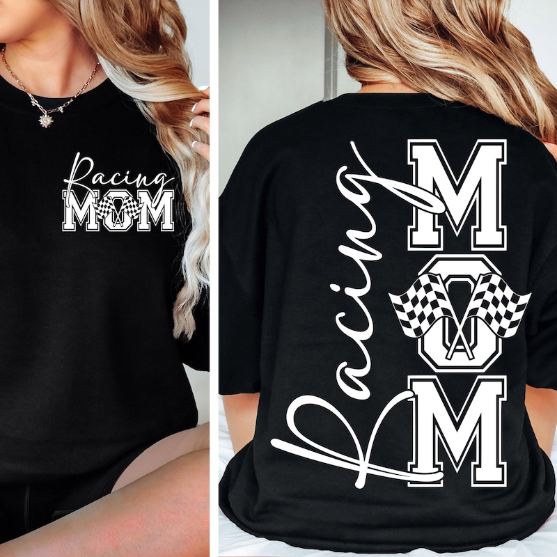 Mom Racing Heat Transfer - Etsy