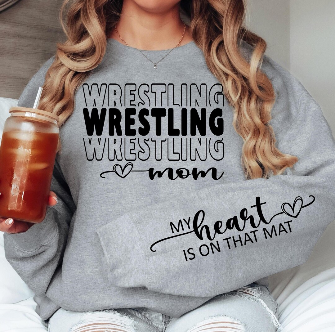 Wrestling Mom SVG Png Wrestling Mom PNG Svg Wrestling Mom Shirt My ...