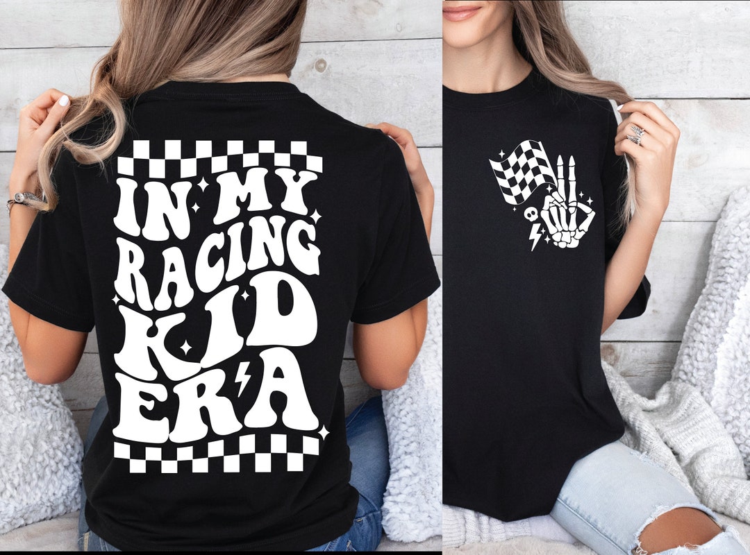 In My Racing Kid Era SVG PNG Race Day Vibes Svg Race Day Checkered Flag ...