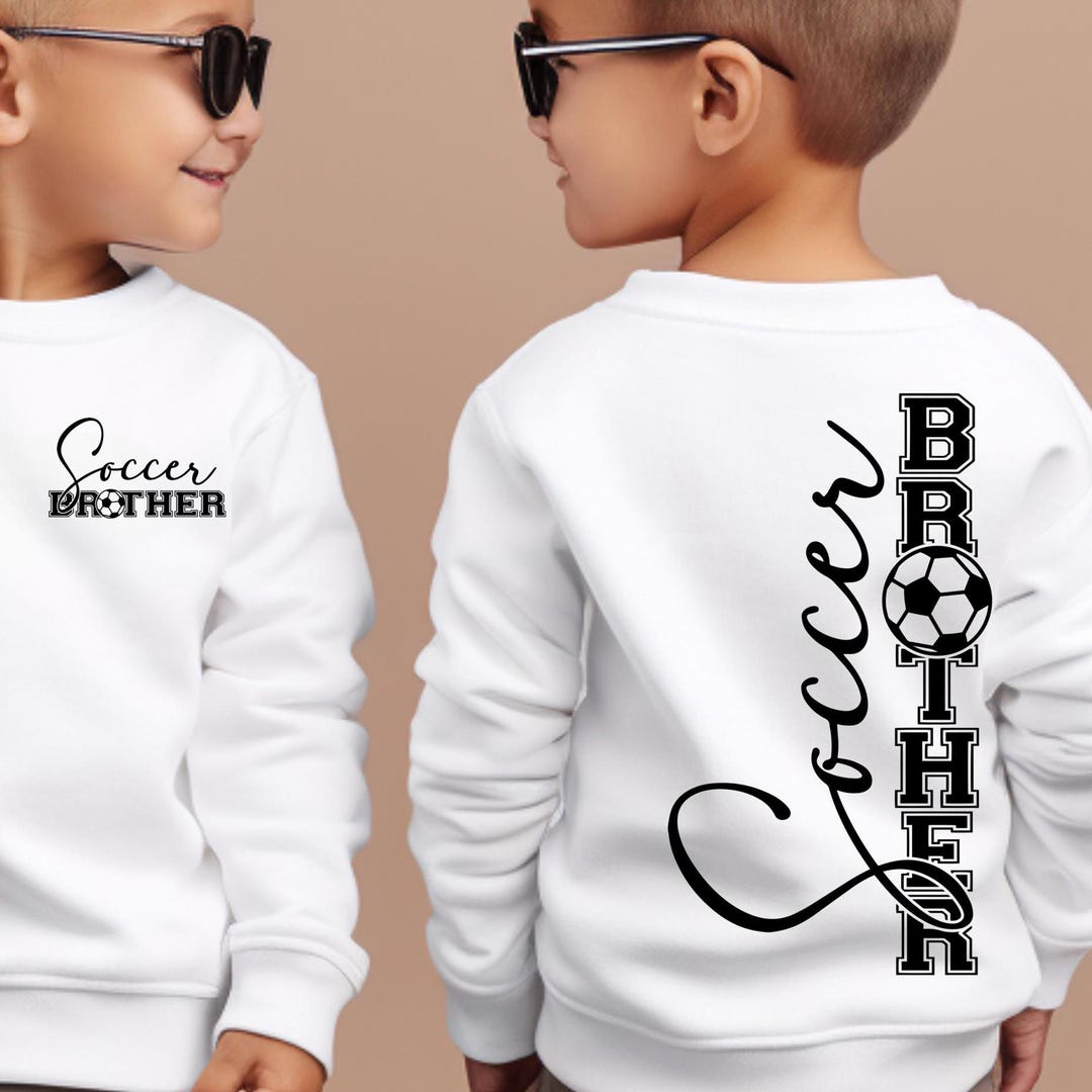 Soccer Brother SVG PNG, Soccer Brother Shirt Svg, in My Soccer Brother ...