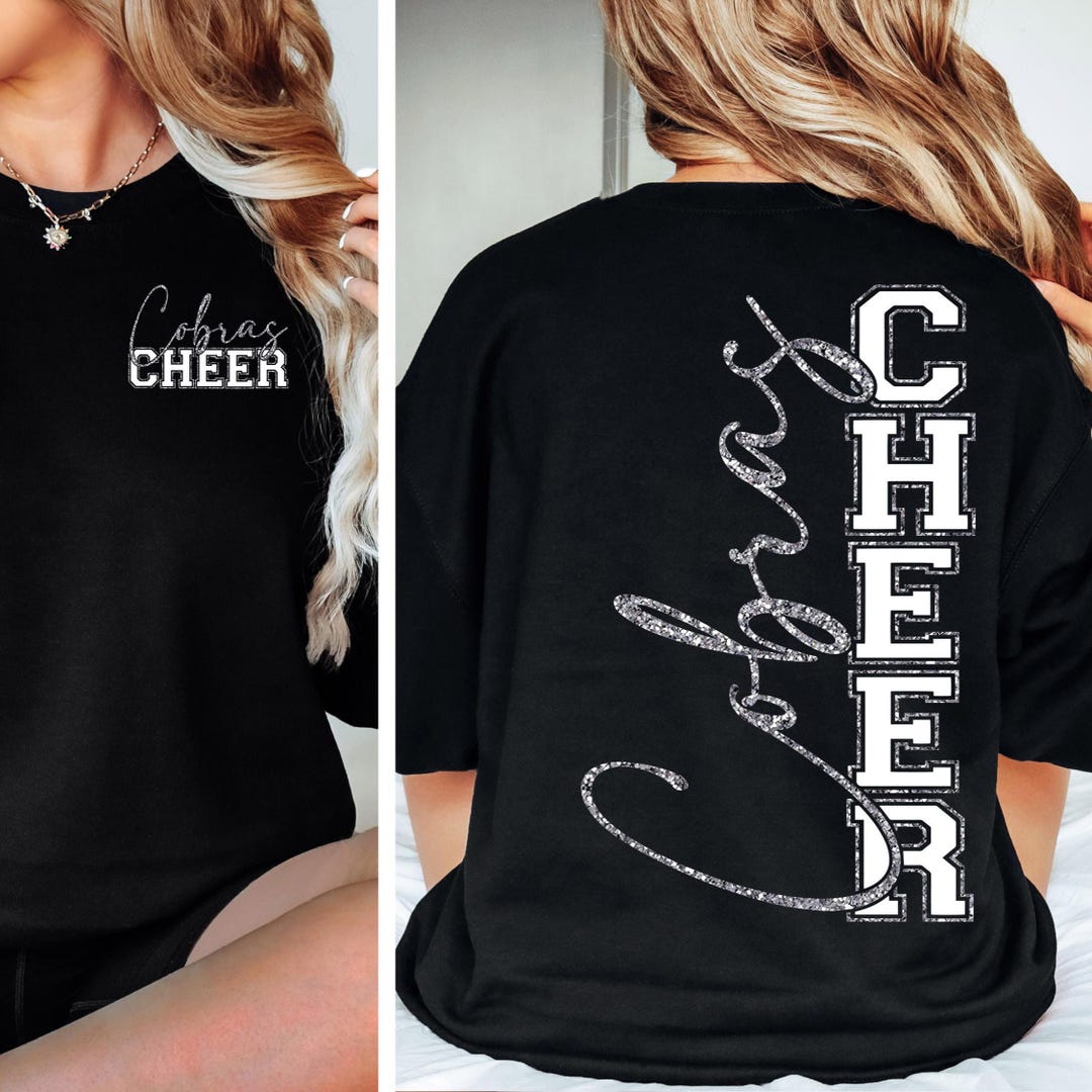 Cobras Cheer PNG Cobras Cheer SVG Game Day Cheerleader Cheer ...