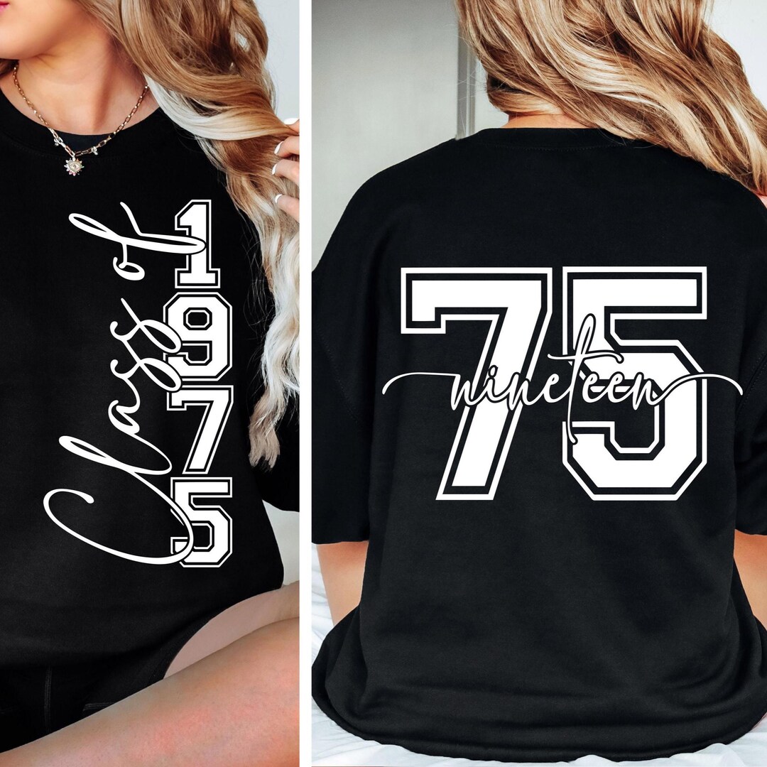 Class of 1975 SVG Png Class Reunion 1975 PNG Senior Class of 1975 Svg ...