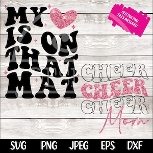 Cheer Mom SVG Cheer Mom PNG Game Day Cheerleader Cheer Competition ...
