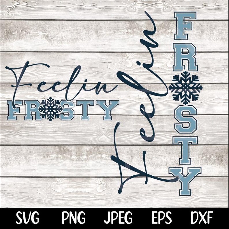 Feelin Frosty SVG Png, Hello Winter Svg, Always Freezing Svg, Sweater ...
