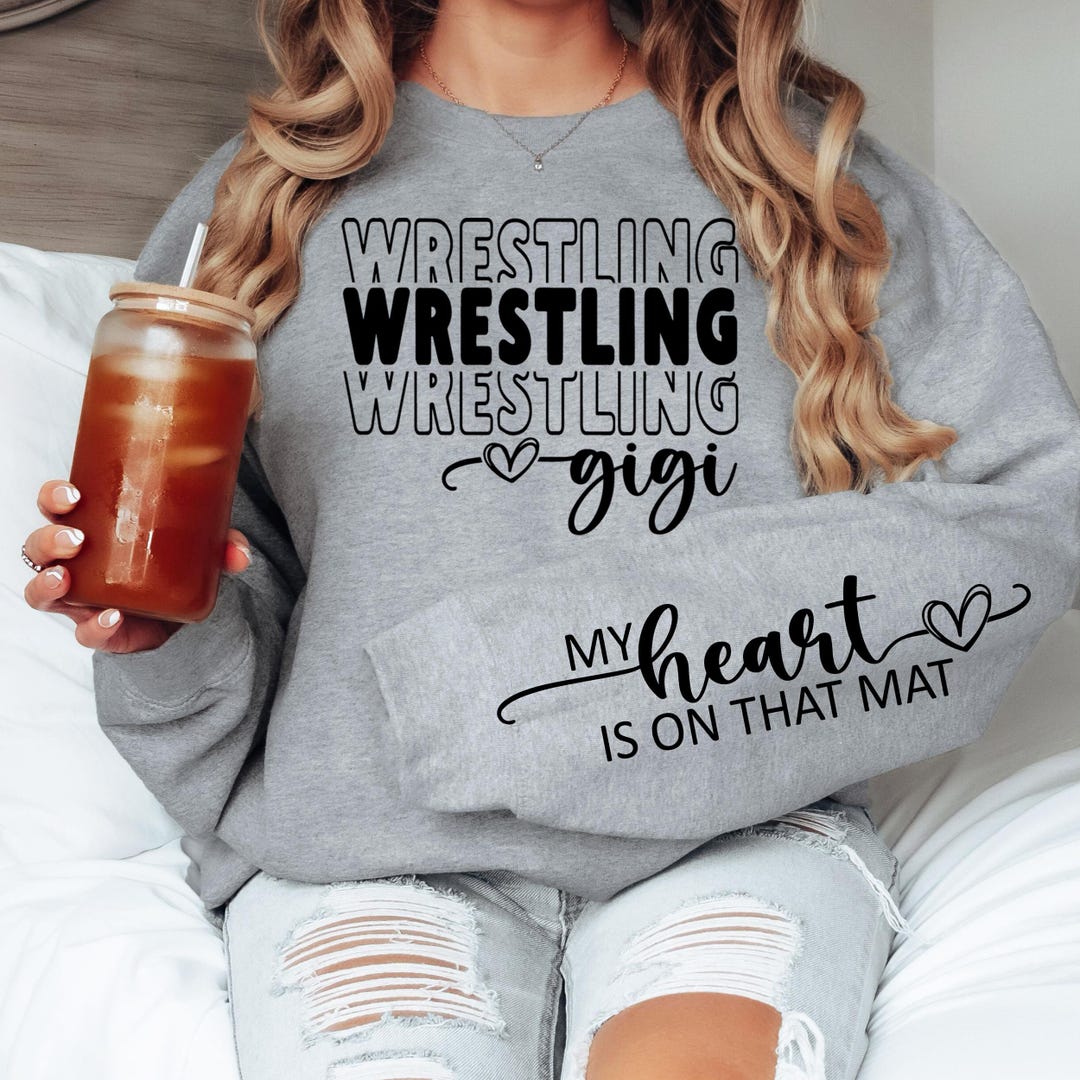 Wrestling Gigi SVG Png Wrestling Gigi PNG Svg Wrestling Mom Shirt My ...