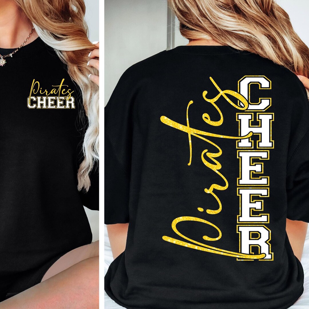 Pirates Cheer PNG Pirates Cheer SVG Game Day Cheerleader Cheer ...