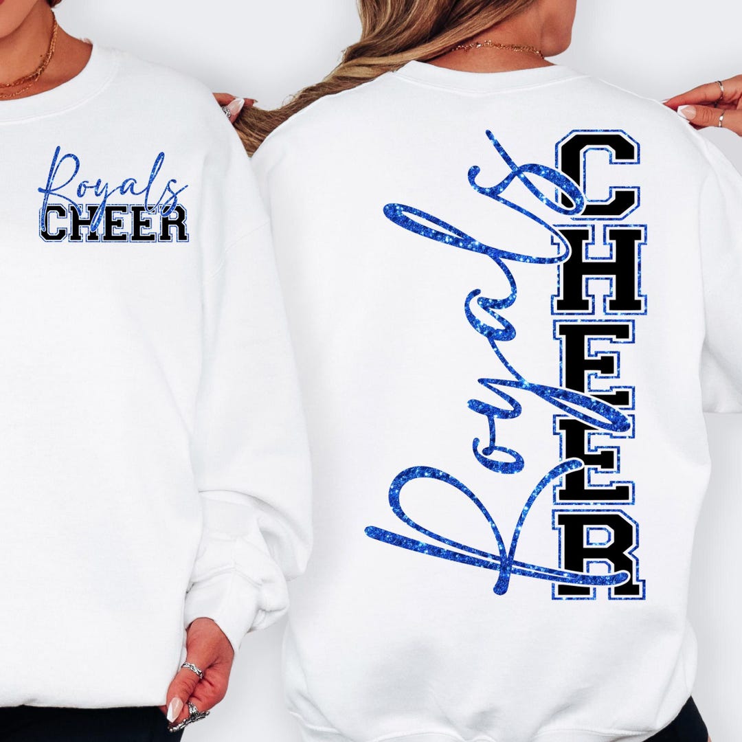 Royals Cheer PNG Royals Cheer SVG Game Day Cheerleader Cheer ...