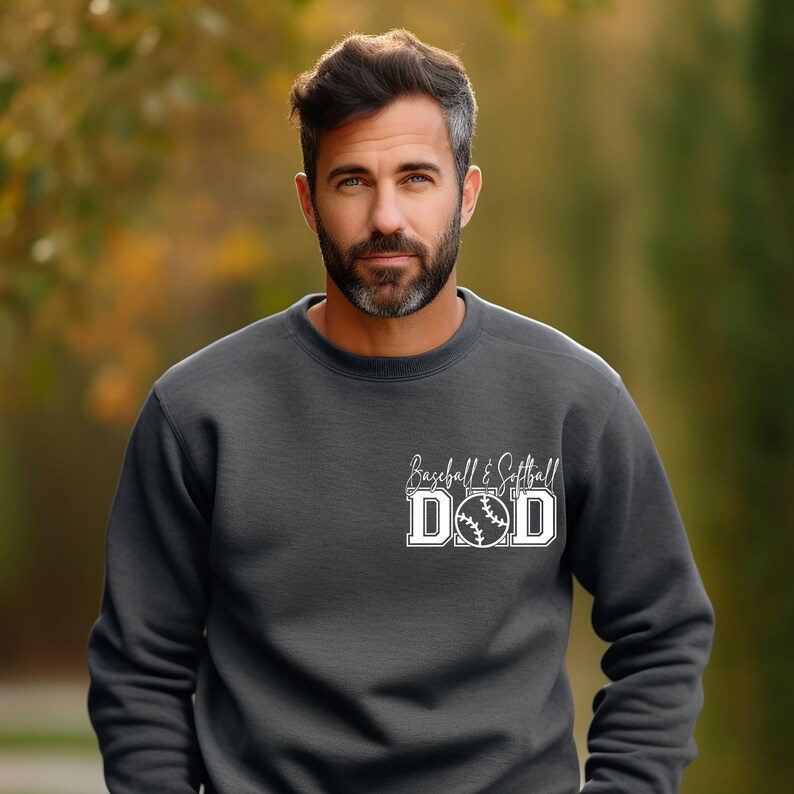 Baseball and Softball Dad SVG Baseball Dad PNG Softball Dad Shirt ...